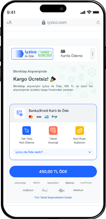 Iyzico Ücretsiz Kargo Kampanyası - Bkmkitap