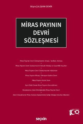Miras Payının Devri Sözleşmesi - Bkmkitap